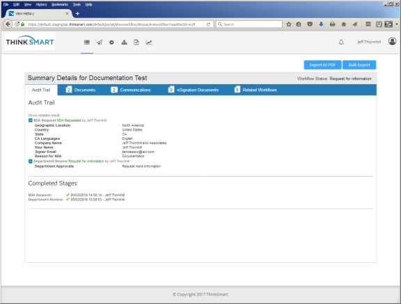The Workflow Dashboard - Mitratech Success Center
