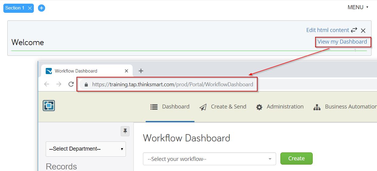 Tap How To Edit The Hyperlink Setup For A Custom Html Form Field In A