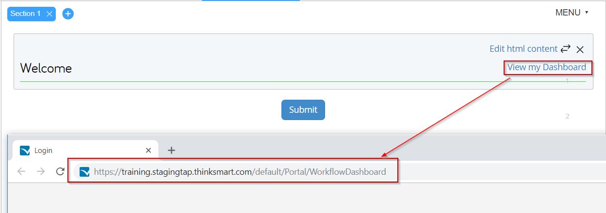 Tap How To Edit The Hyperlink Setup For A Custom Html Form Field In A