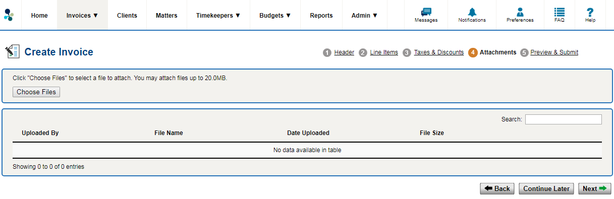 Create an Invoice Withholding Tax - Mitratech Success Center